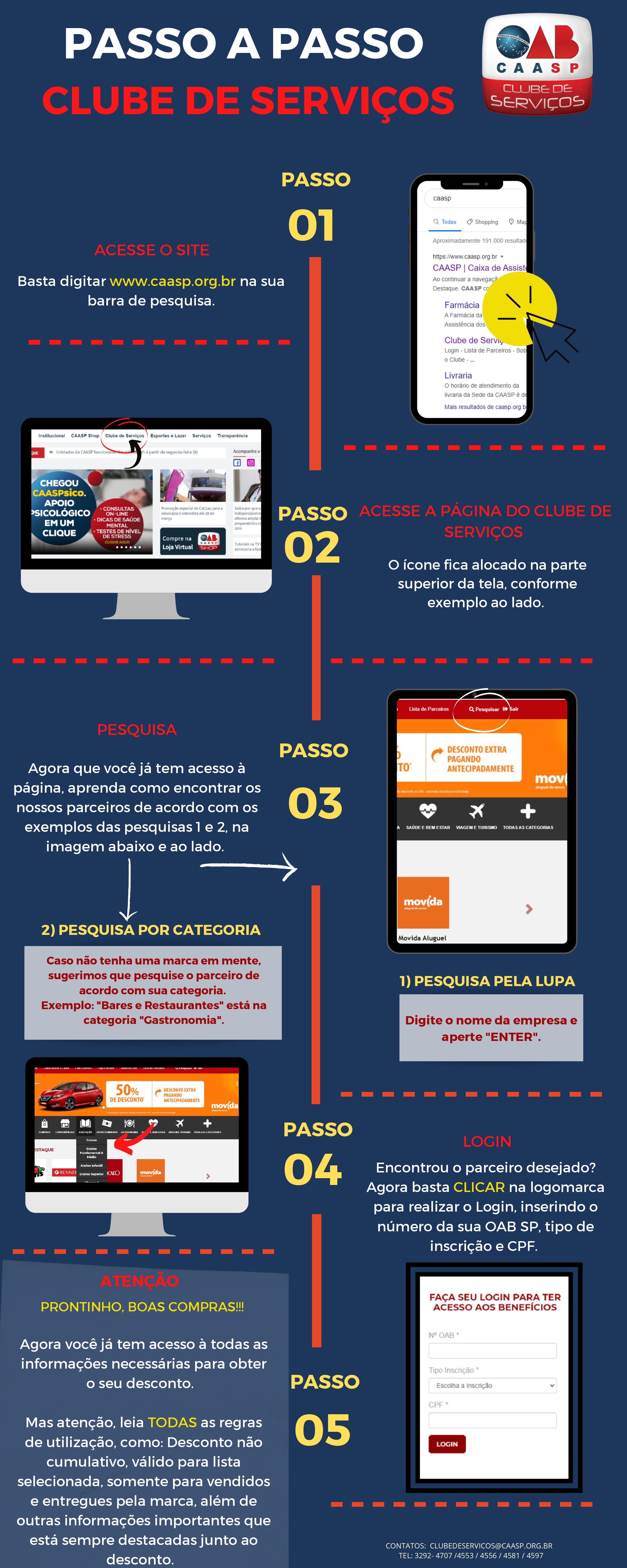 CAASP | Como utilizar o Clube